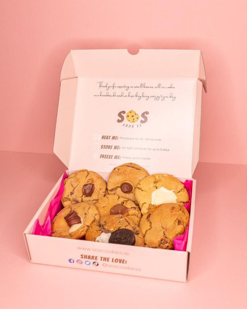 Cookie Boxes - Cookies Delivered Ireland - SOS Cookies