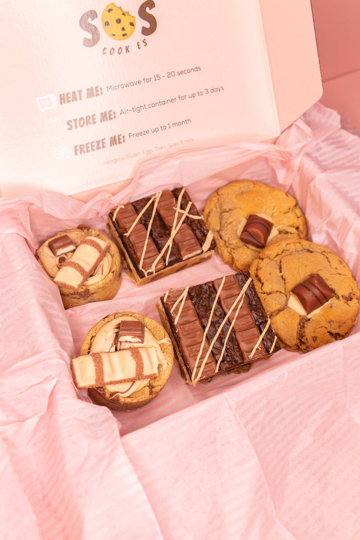 Cookie Boxes - Cookies Delivered Ireland - SOS Cookies